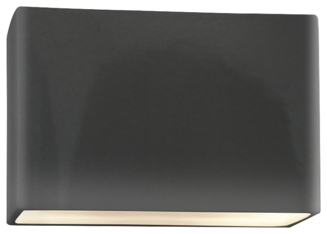 Ambiance Really Big Wide Rectangle Outdoor Wall Sconce, Closed, 16 ...