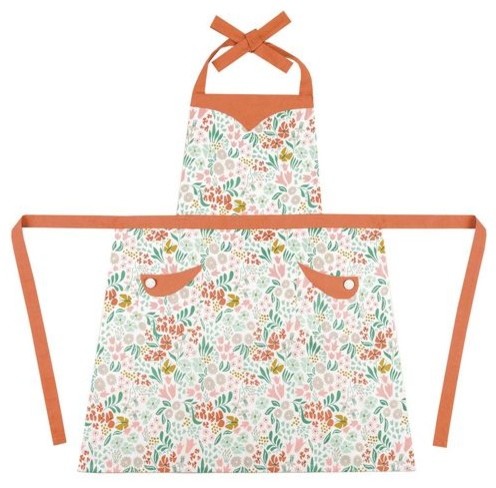 English Garden Apron, 22x30" - Contemporary - Aprons - by Peking ...