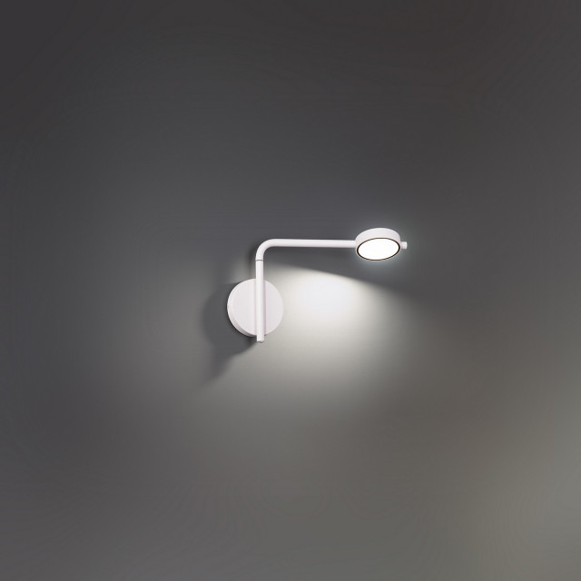 Elbo LED Swing Arm in White - Modern - Swing Arm Wall Lamps - by LAMPS ...