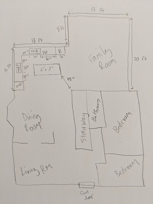 Help with 12x13 kitchen layout!