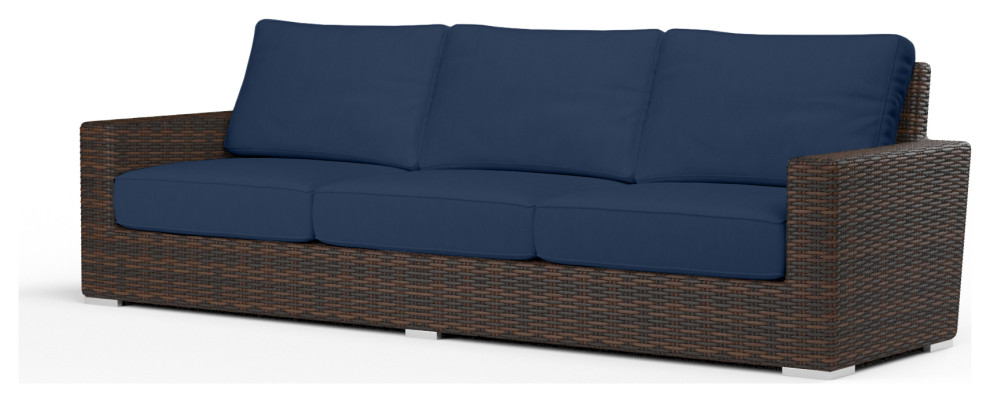 Montecito Sofa With Self Welt - Tropical - Outdoor Sofas - by Sunset ...