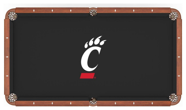 Holland University of Cincinnati Pool Table - Claw/Chardonnay ...