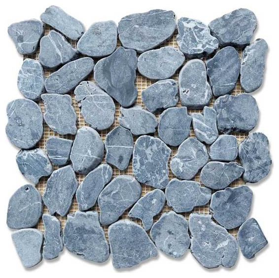 Mosaics Pebble Marble - Contemporary - Mosaic Tile - by Flooring Supply ...