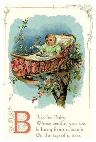 B is for Baby, 20" x 30" - Traditional - Prints And Posters - by ...