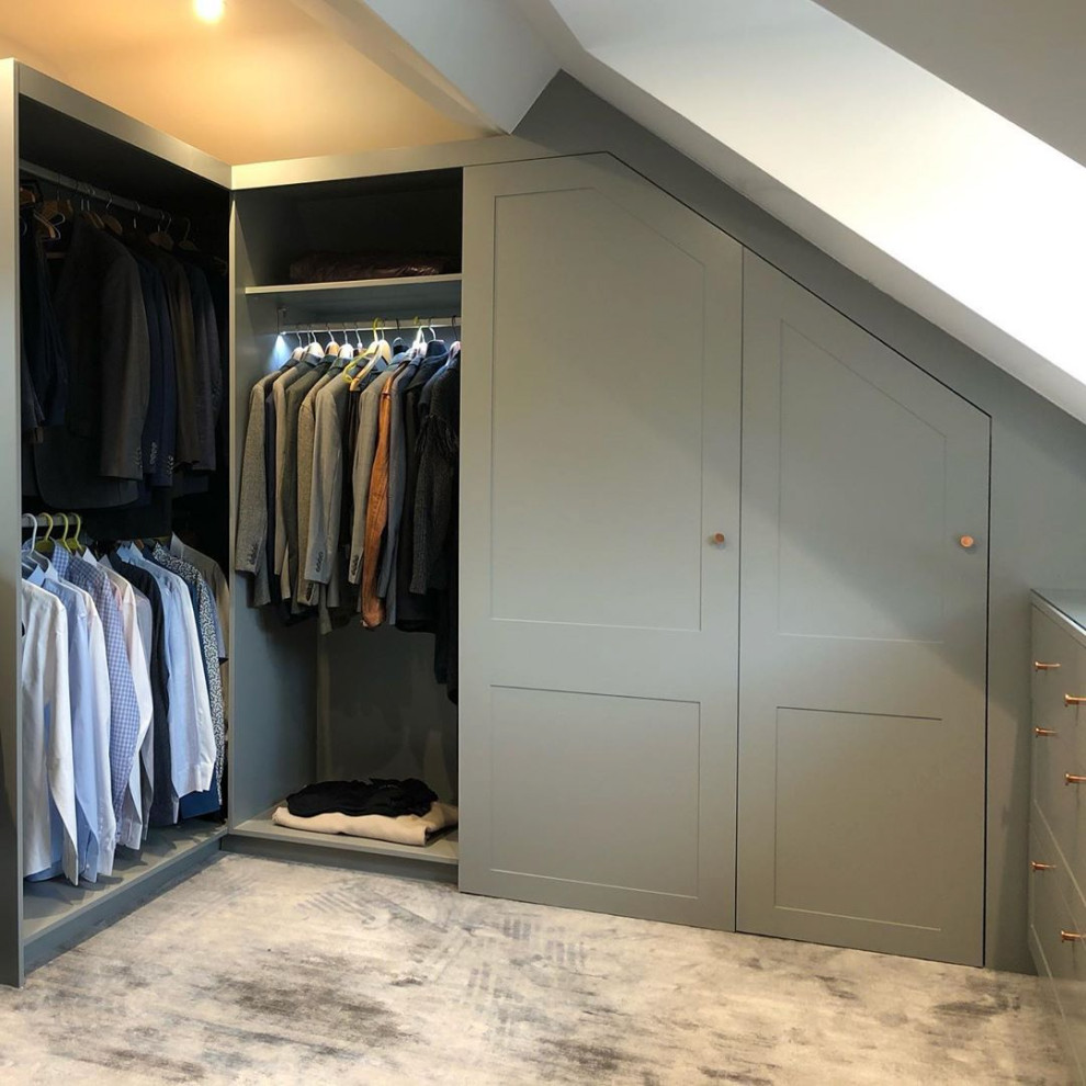 Walk in Wardrobe - Closet - Wiltshire - by Wall2Wall Carpentry ...