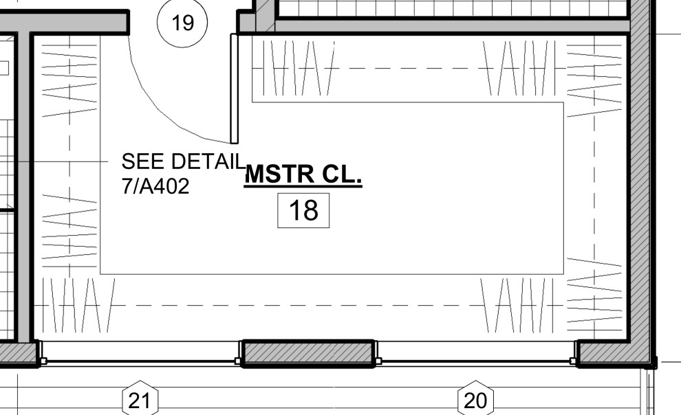 Closet layout for primary? | Houzz Forum