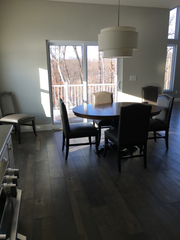 Open concept dining area