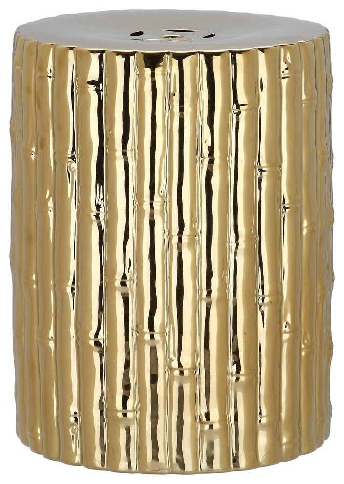 Safavieh Bamboo Garden Stool - Contemporary - Accent And Garden Stools ...