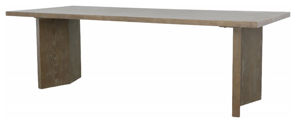 Fraser Rectangular Dining Table, Brown - Farmhouse - Dining Tables - by ...