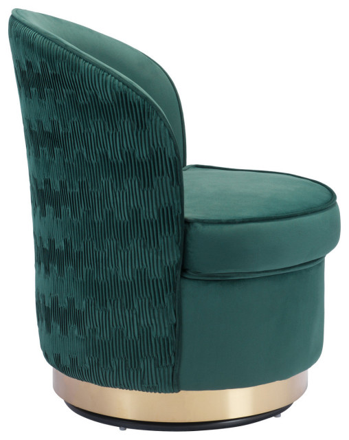 Zelda Accent Chair Green - Contemporary - Armchairs And Accent Chairs ...
