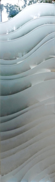 Front Door - Dreamy Waves - Fiberglass Smooth - 30" x 80" - Book/Slab ...