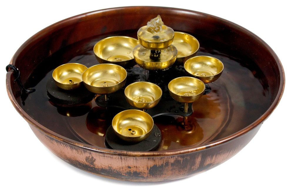 Water Bell Fountain - Traditional - Indoor Fountains - by Homesquare ...