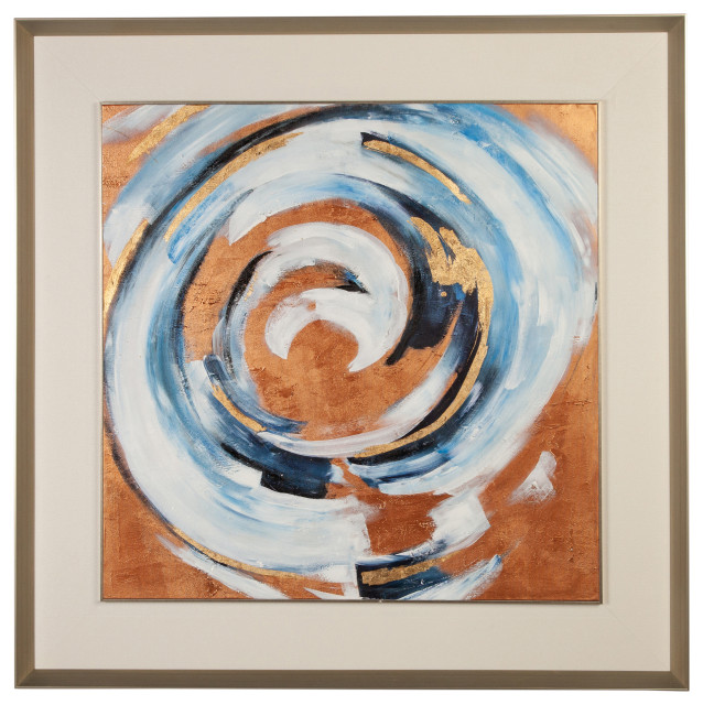 Framed Art, Abstract #21 - Contemporary - Paintings - by Design Tree ...