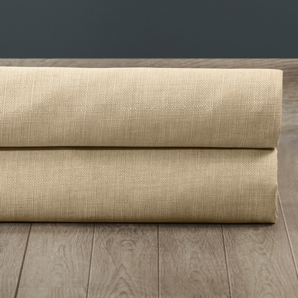 Sepia Beige Italian Faux Linen Fabric Sample, 4Wx4L, 4W x 4L ...