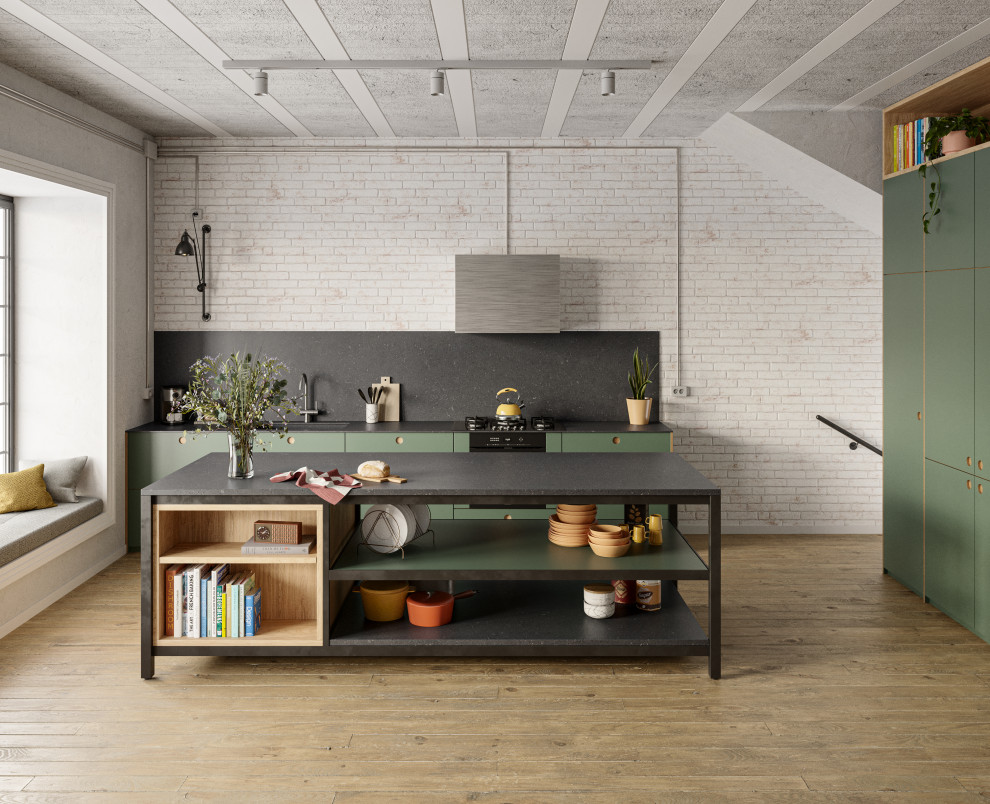 Silestone Urban Crush Cinder Craze - Modern - Kitchen - Miami - by ...