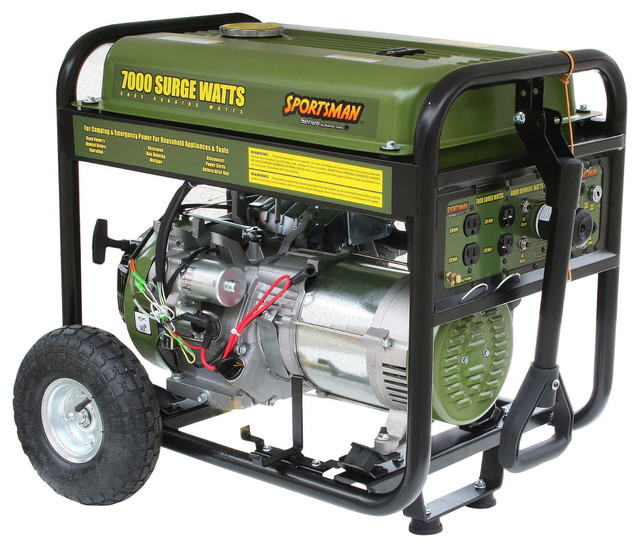 Sportsman Series Gasoline 7000 Watt Generator - Traditional - Outdoor ...
