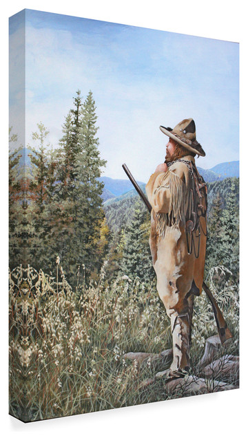 Carol J Rupp 'A Way To Go' Canvas Art, 30"x47", 30"x47" - Rustic ...