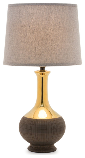 Two Tone Ceramic Lamp 22"H - Transitional - Table Lamps - by Melrose ...
