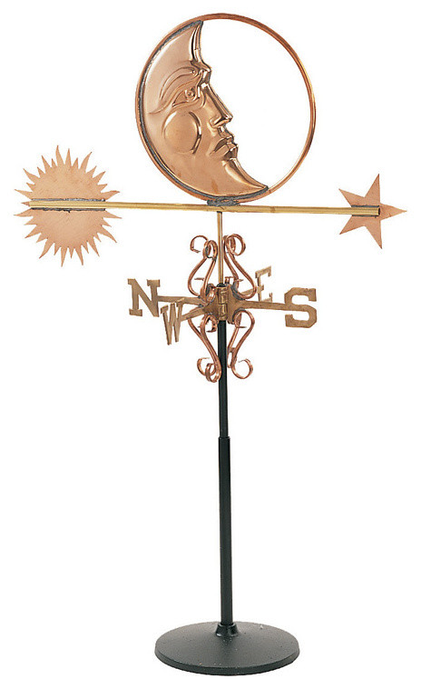 Compass Cast Iron Weathervane - Contemporary - Weather Vanes - by Good ...