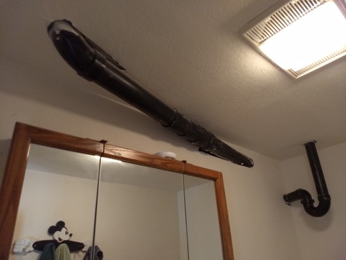 Help with ideas to hide bathroom pipes?