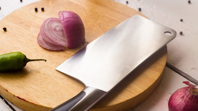 7" Stainless Steel Cleaver - Contemporary - Cleavers - by Lux decor ...