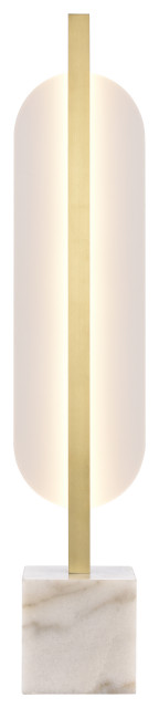 Blade 30'' High Integrated LED Table Lamp - Transitional - Table Lamps ...