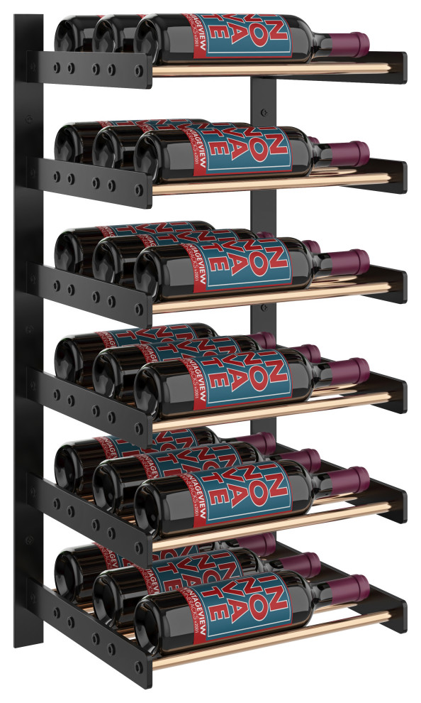 Evolution Wine Wall 30 1C (industrial styled wall mounted metal wine ...