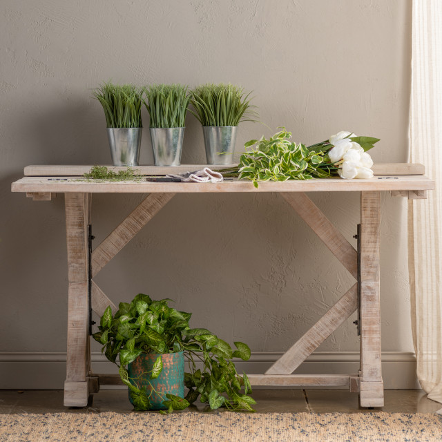 Harrison Folding Dining Table - Farmhouse - Dining Tables - by ...