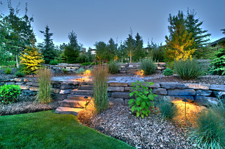 Spring Valley Chic - Modern - Landscape - Calgary - by VisionScapes