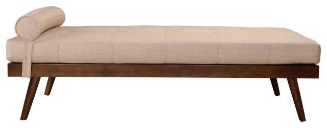 76 Inch Daybed Sierra Brown Mid-Century Modern - Midcentury - Daybeds ...