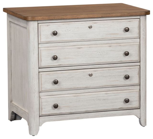 Farmstead 2-Drawer File Cabinet - Farmhouse - Filing Cabinets - by ...