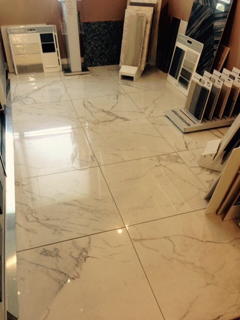 24 x 24 shower wall tile? Will it look good?