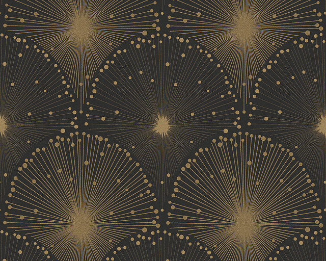 Modern Textured Wallpaper Art Deco Pattern - Contemporary - Wallpaper ...