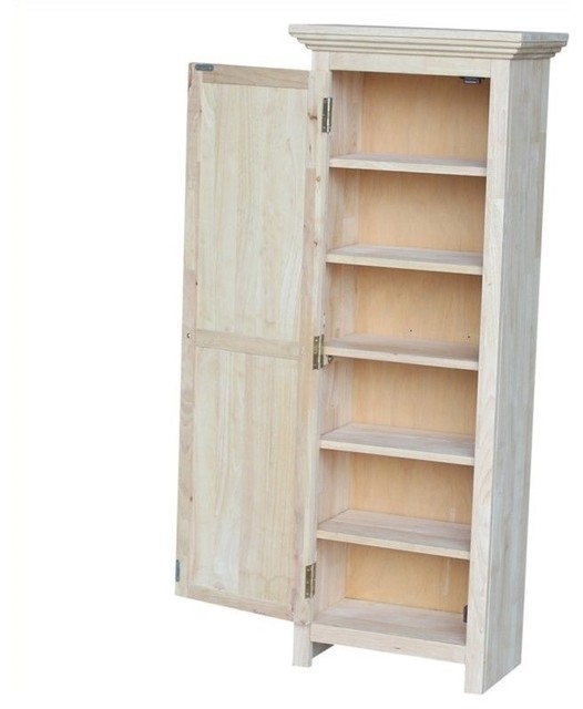 International Concepts Home Accents Unfinished 48" Storage Cabinet ...