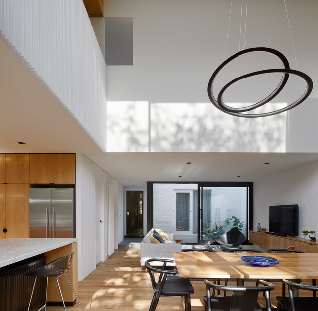 Void House - Contemporary - Living Room - Melbourne - by Andrew Child ...