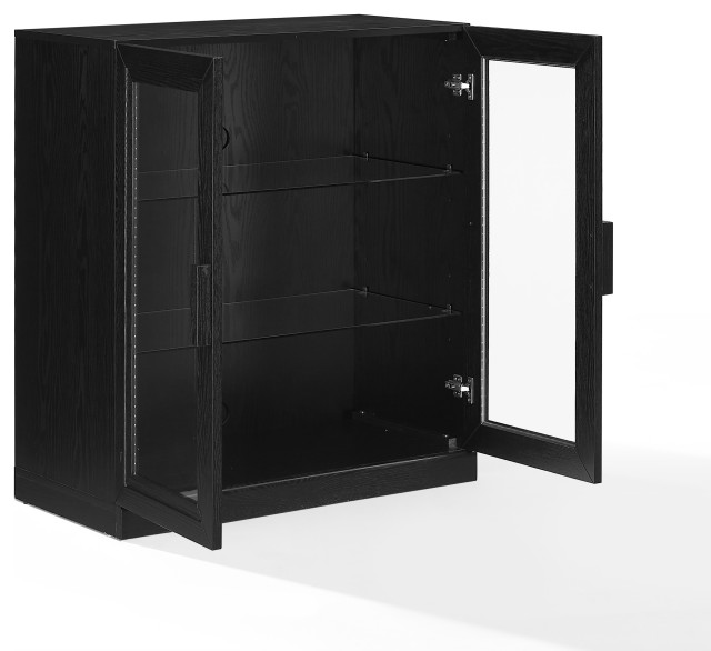 Essen Stackable Glass Door Kitchen Pantry Storage Cabinet ...