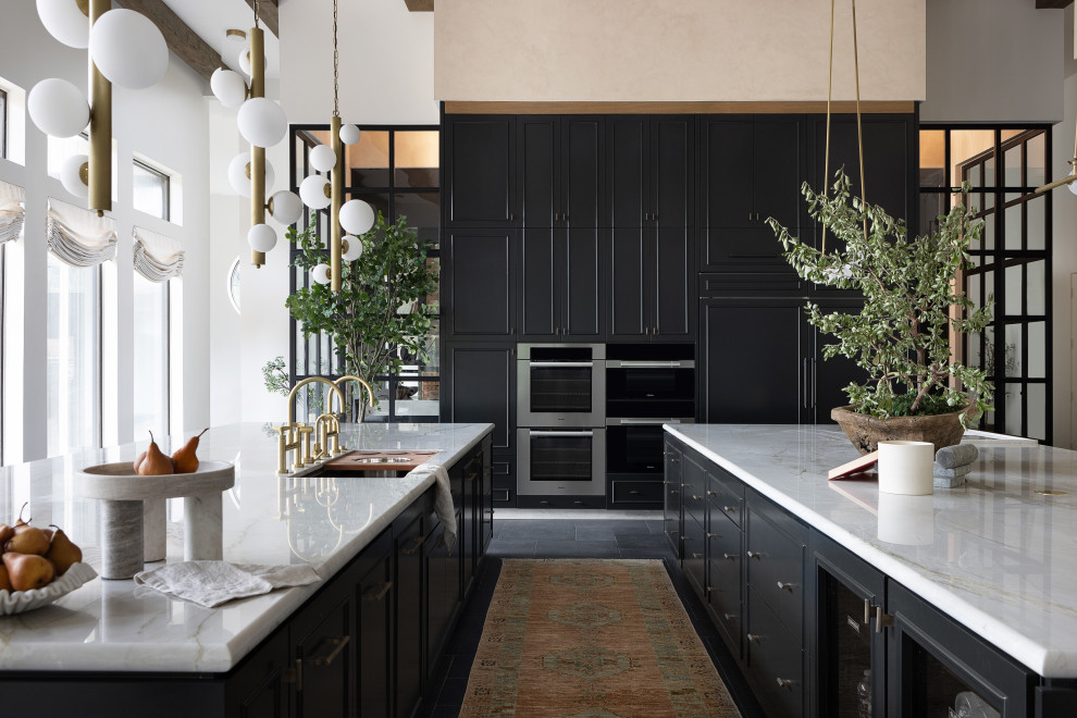 Grand Culinary Manor - Contemporary - Kitchen - Dallas - by Urbanology ...