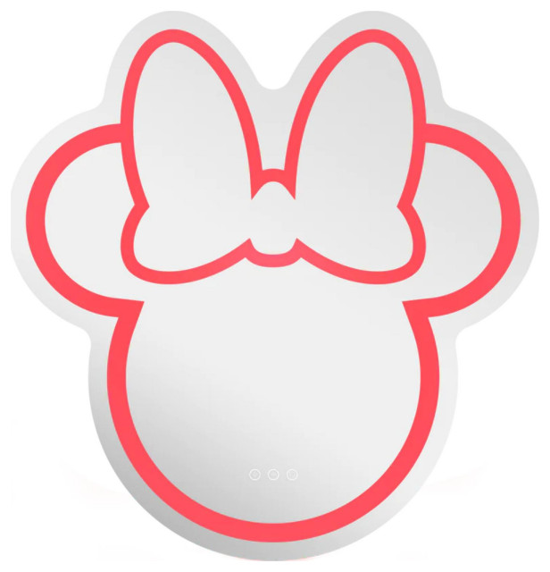 Minnie Mouse LED Wall Mirror - Modern - Makeup Mirrors - by Impressions ...