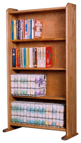 Dvd/Vhs Cabinet - Transitional - Media Racks And Towers - by Hill Wood ...