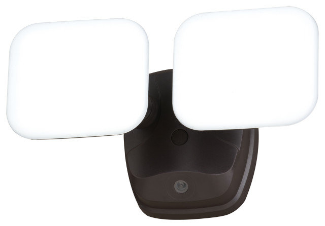 Theta LED Outdoor Dusk to Dawn Security Flood Light - Transitional ...