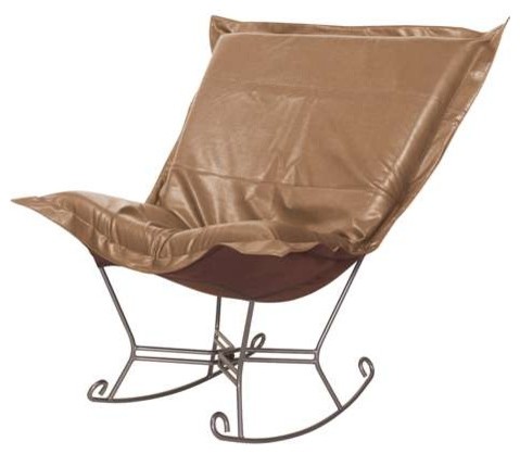 Howard Elliott Avanti Scroll Puff Rocker, 40"x37"x40" - Transitional ...