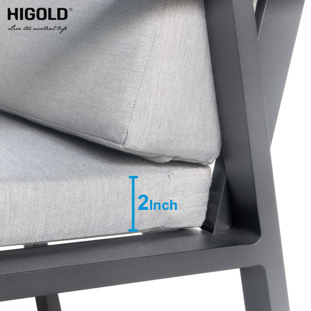 HIGOLD 6801 Nofi Dining Chair 2 pieces - Transitional - Outdoor Dining ...