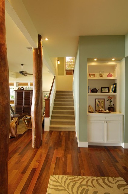 Beach Bungalow Interior Staircase