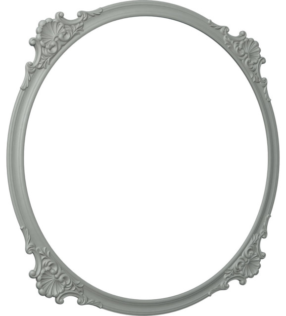 65 3/4"OD x 59 1/8"ID x 3 3/4"W x 1"P Shell Ceiling Ring Kit ...