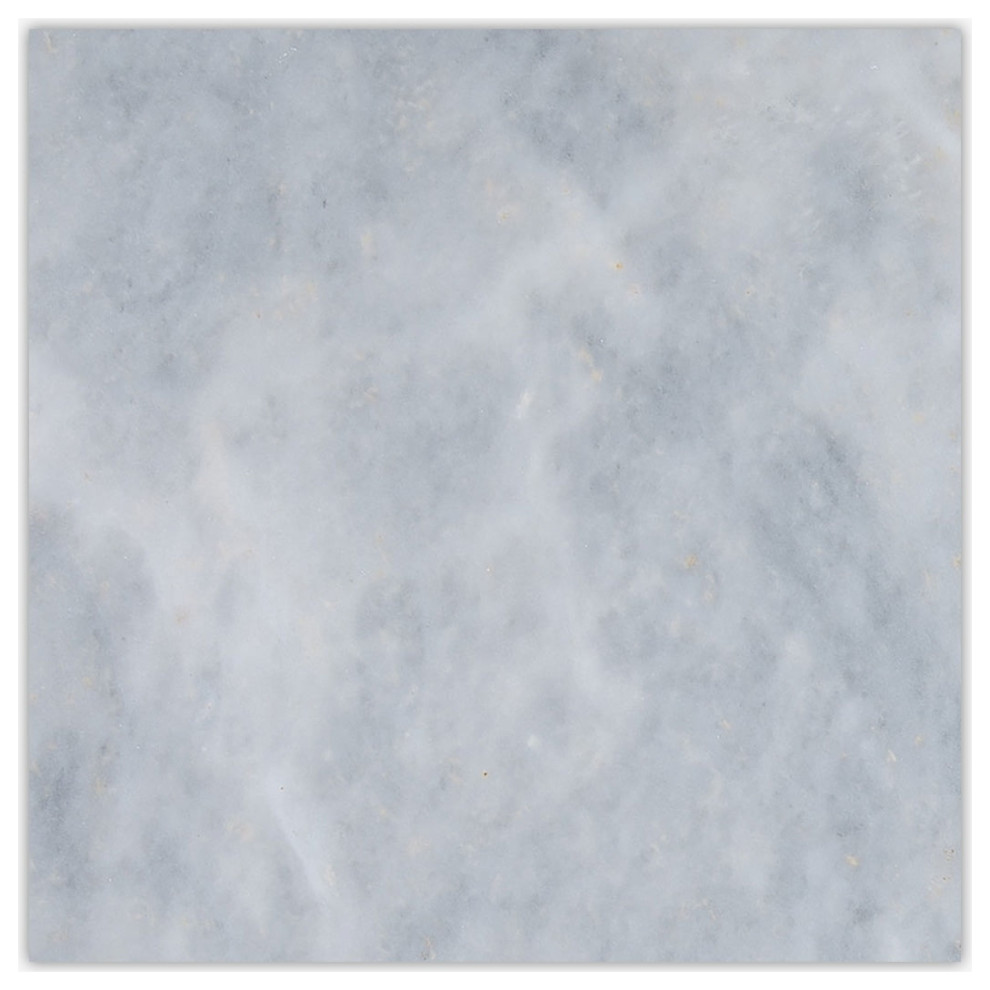 Afyon Gray Polished 12x12 Marble Tile, 12x12 - Traditional - Wall And ...
