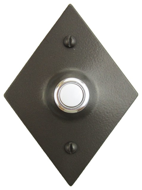 Classic Diamondback Iron Doorbell Cover SD4 - Doorbells And Chimes - by ...