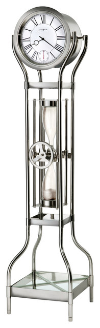 Hourglass Ii Floor Clock - Transitional - Floor And Grandfather Clocks ...