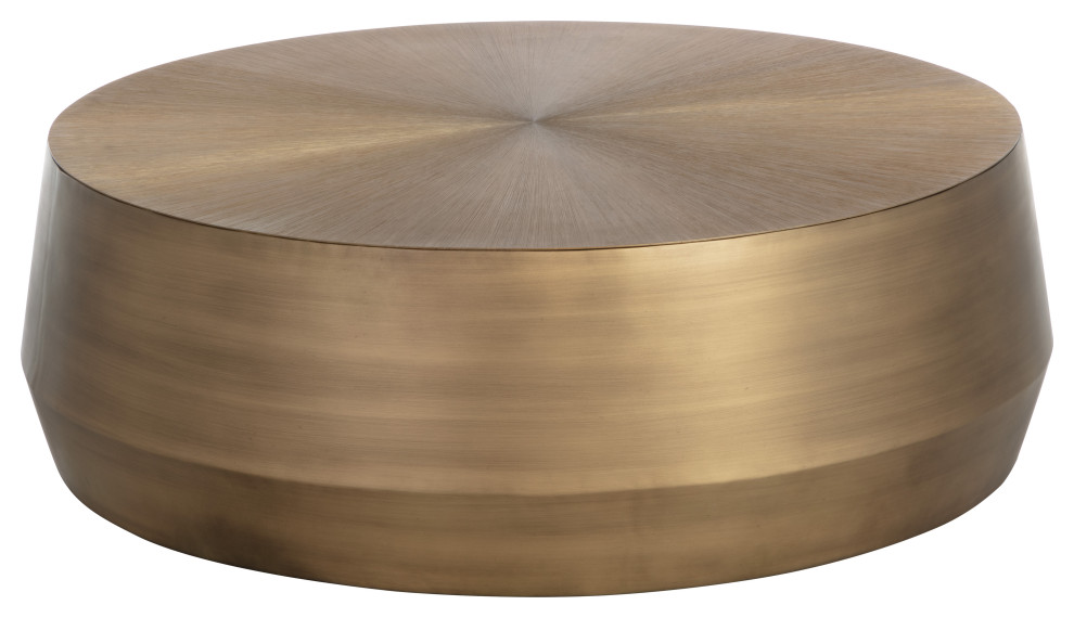 Creed Coffee Table Large Antique Gold - Contemporary - Coffee Tables ...