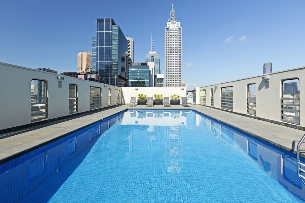 The Grand Chancellor Hotel Pool - Contemporary - Pool - Melbourne - by ...