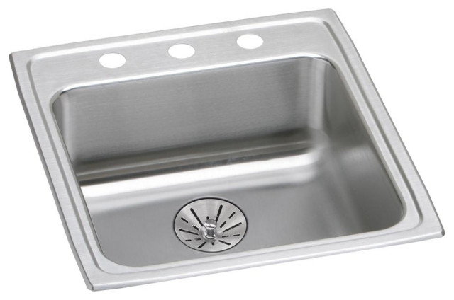 LRAD202265PD Lustertone Classic Stainless Steel ADA Sink with Perfect ...